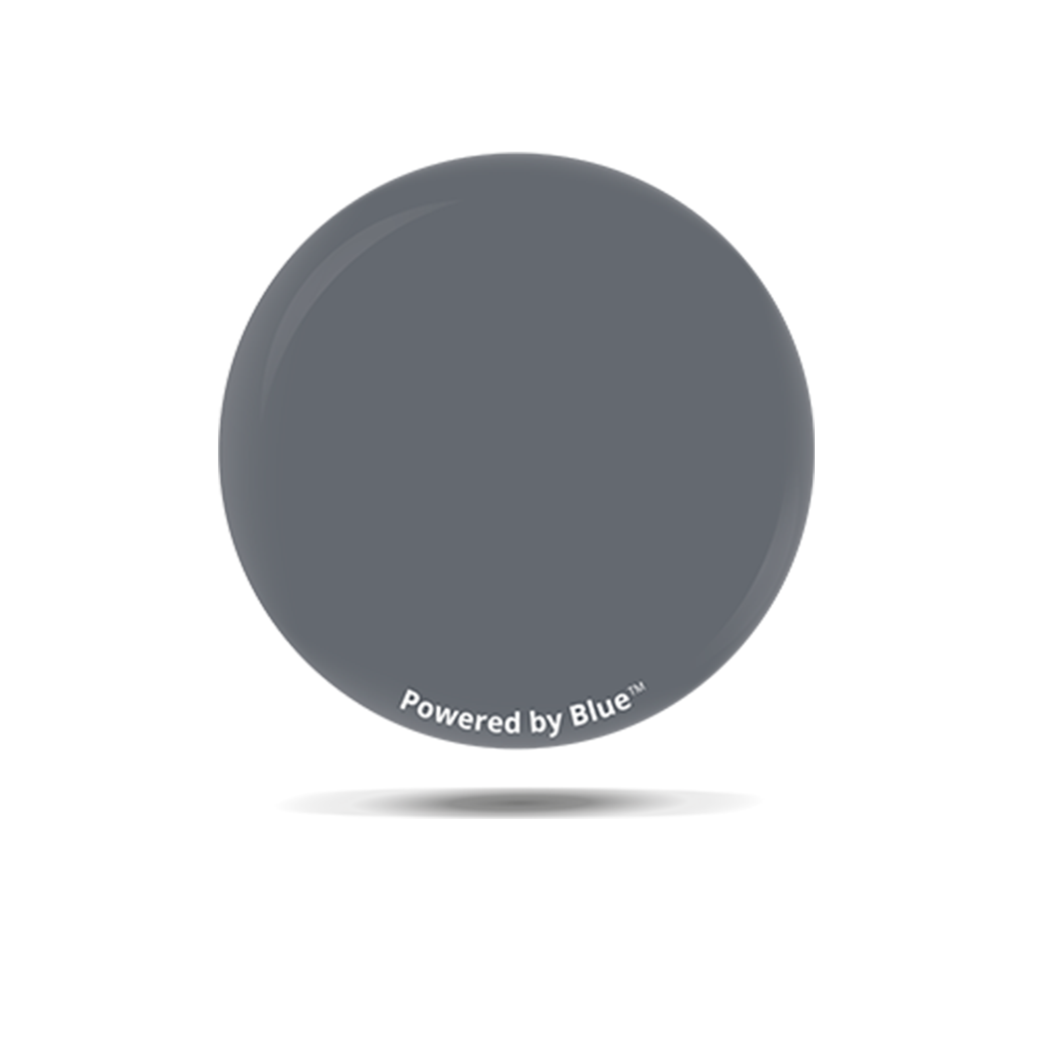 Grey - Smart Button – Blue Social